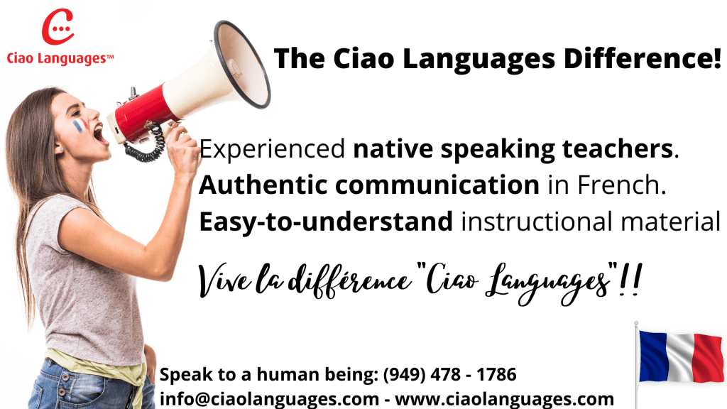 Live French Lessons - Ciao Languages